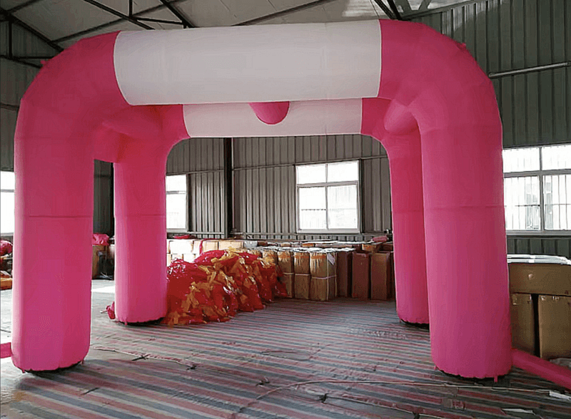 Round Double Arches E16-4 - Buy Custom Inflatable, Inflatable Entryway ...