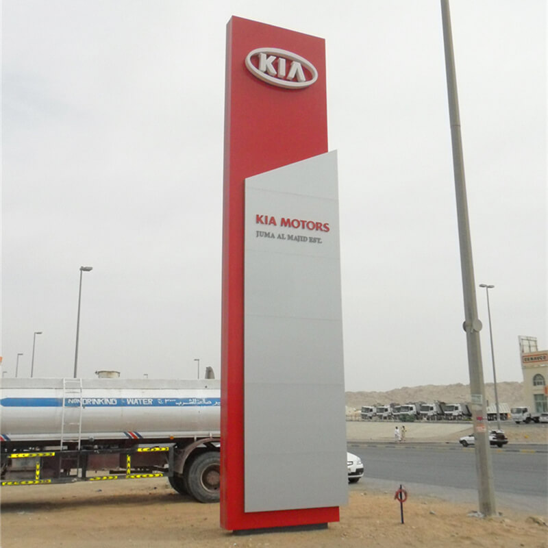 Pylon Sign Board E11B3 - Buy Totem Sign, Pylon Board, Pylon Sign ...