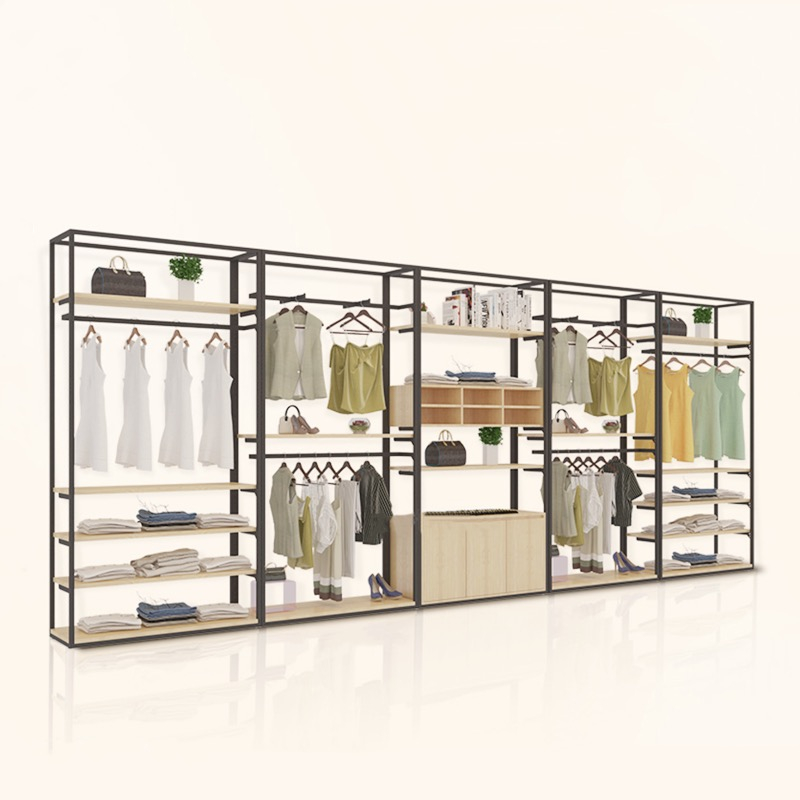 Clothes Display Rack E19-3 - Buy Boutique Clothing Racks, Garment Racks ...