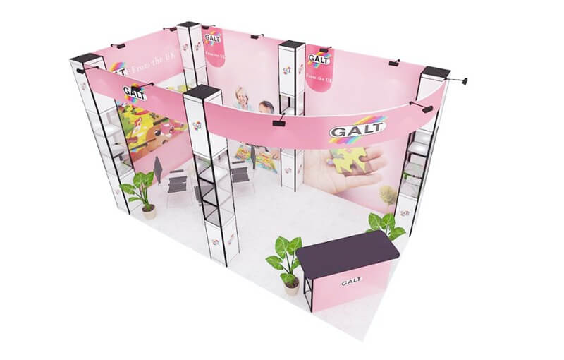 20ft*10ft Trade Booth E01B1 - Buy Folding Booth, Folding Trade Stand ...