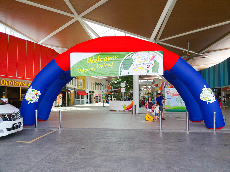 Round Double Arches E16-4 - Buy Custom Inflatable, Inflatable Entryway ...
