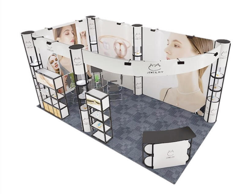 20ft*10ft Trade Booth E01B1 - Buy Folding Booth, Folding Trade Stand ...