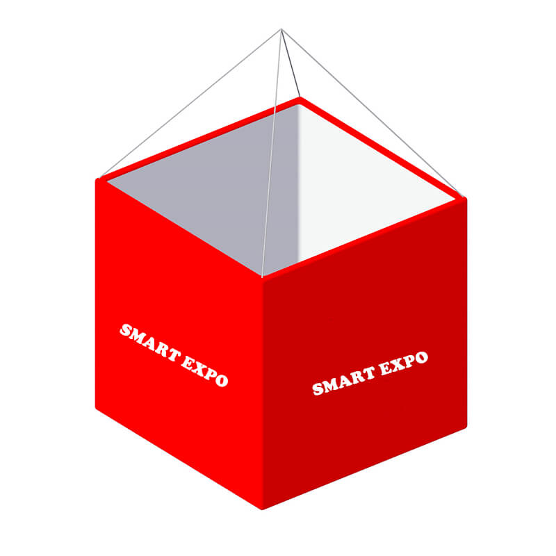 Square Cube Display E03D12 - Buy Hanging Banner, Overhead Hanging ...